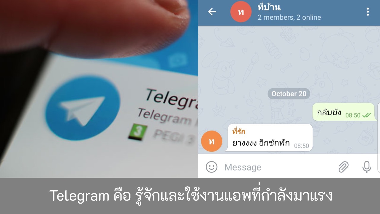 Telegram คือ วิธีใช้งาน เทเลแกรม แอพแชทมาแรง - บริษัท โค๊ดบี จำกัด